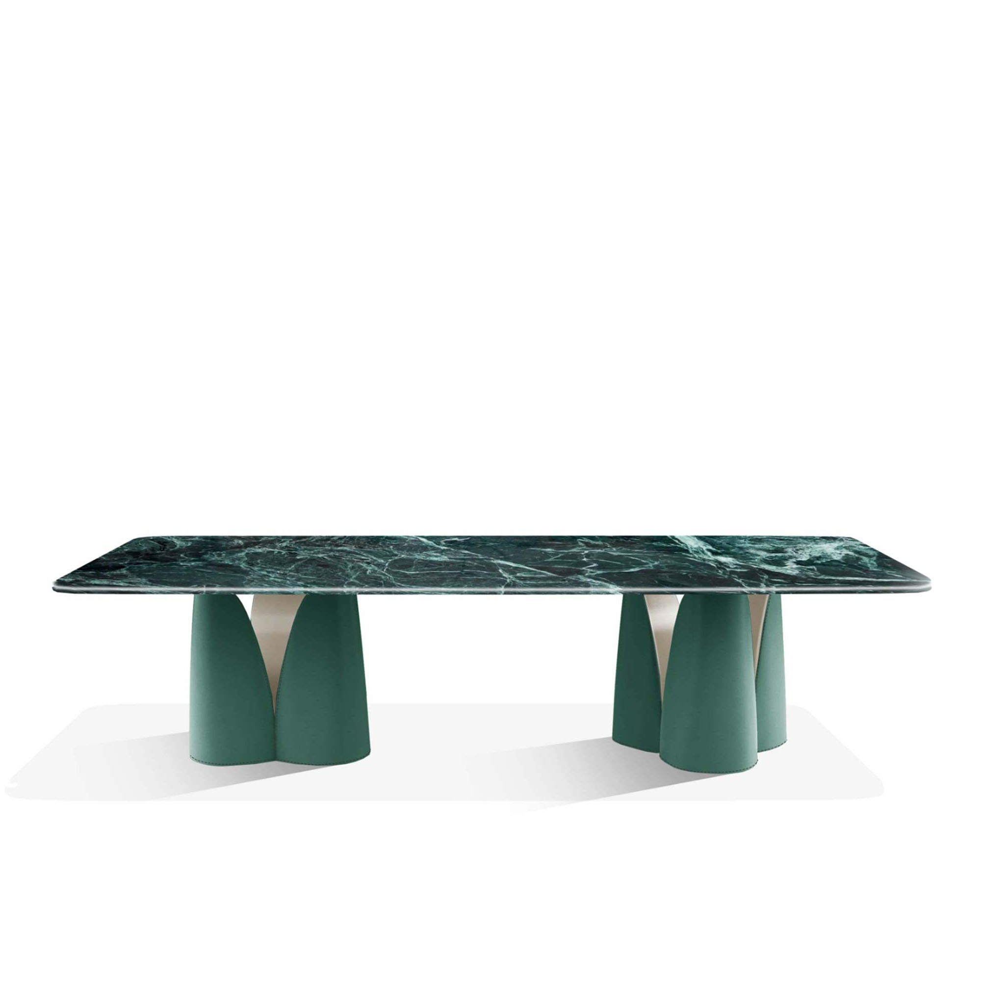 Gaudí Table with Verde Alpi Ceramic Top | 101DOMUS