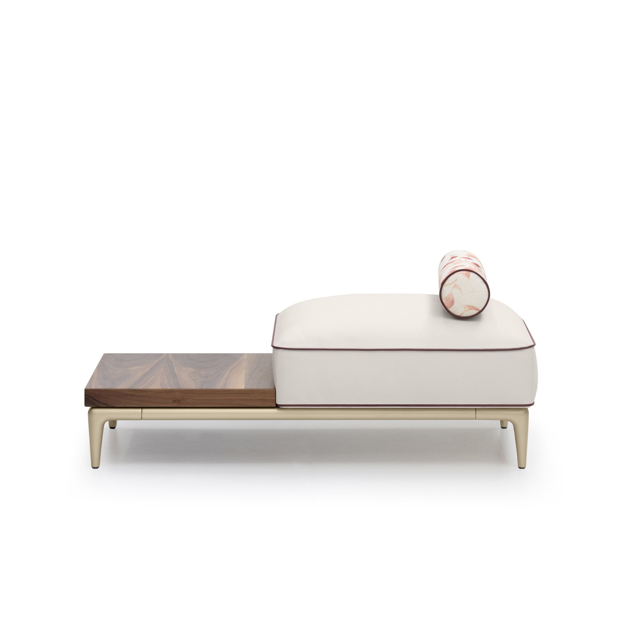 Moon H Bench with Roll Cushion “Happy Moon 2” by Carla Tolomeo | 101DOMUS