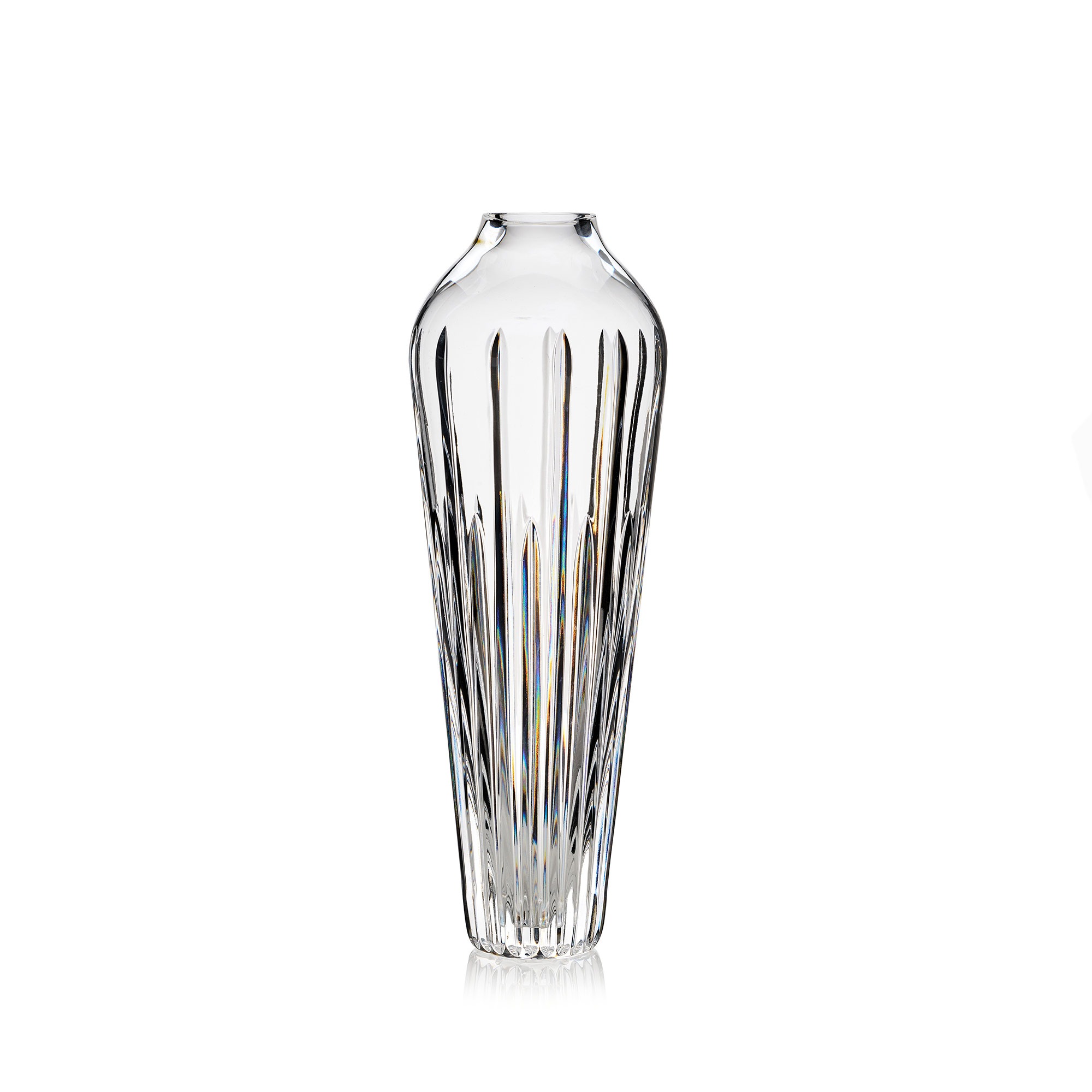 Mario Cioni Lekytos transparent crystal vase | 101domus